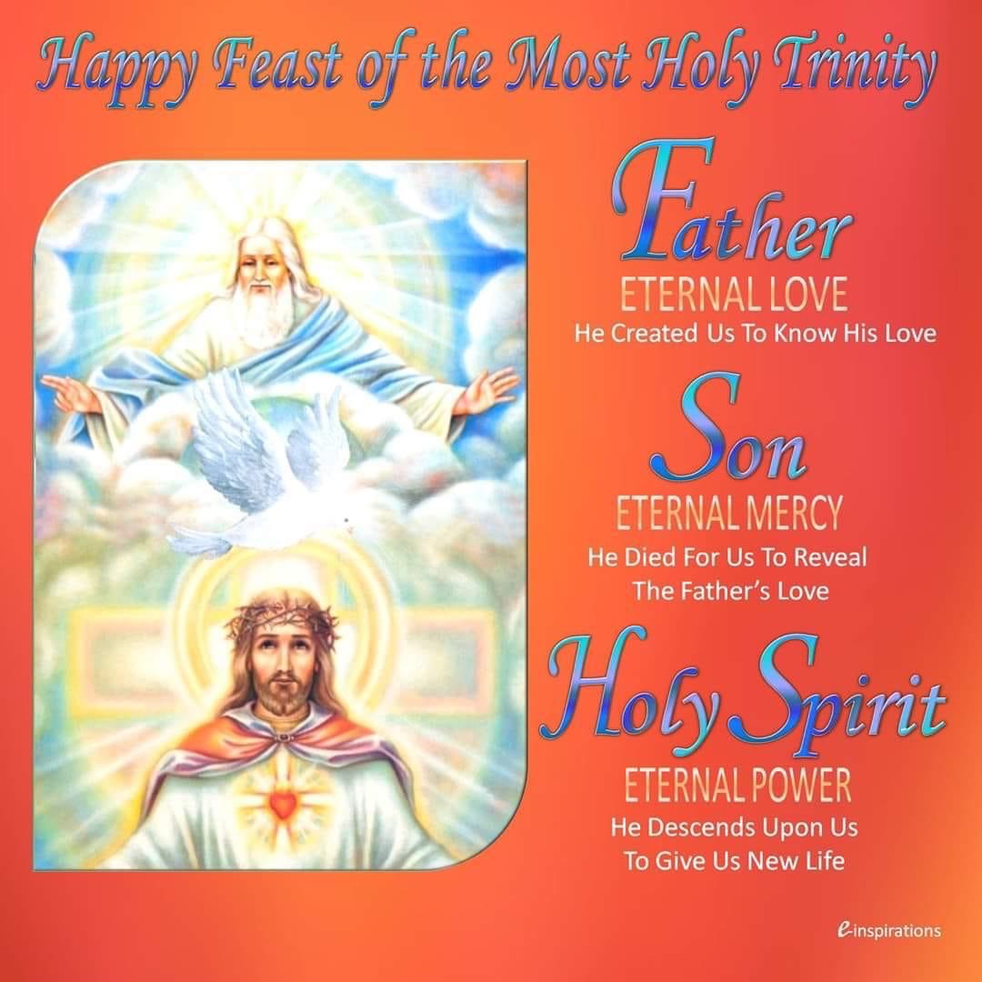 THE HOLY TRINITY SUNDAY: EXPERIENCE TRUTH ⋆ Holy Spirit Catholic Church ...
